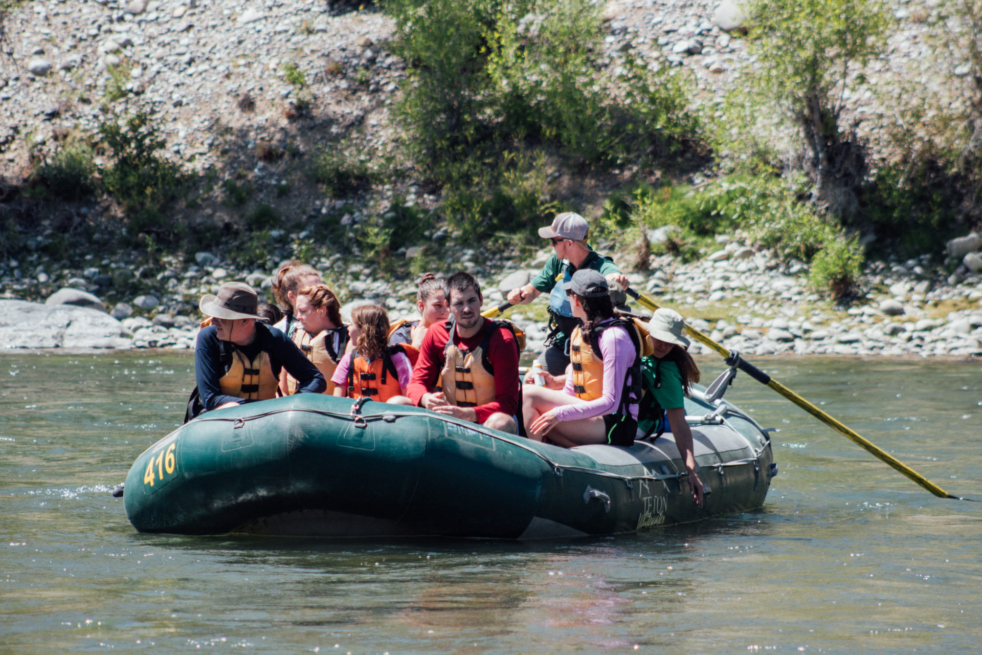Rafting & Float Trips with Grand Teton Scenery - Teton Whitewater