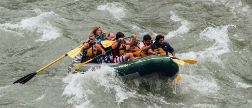 Jackson Hole Rafting - Small Boat Slam - Teton Whitewater